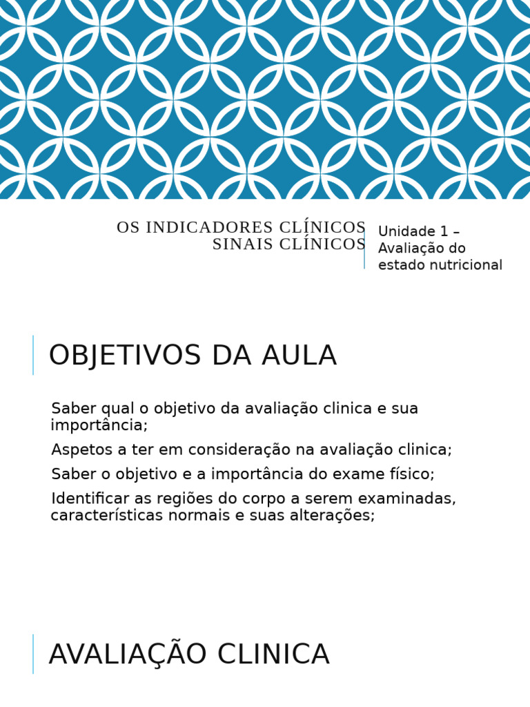 Aula Sinais Clinicos_071308 | PDF