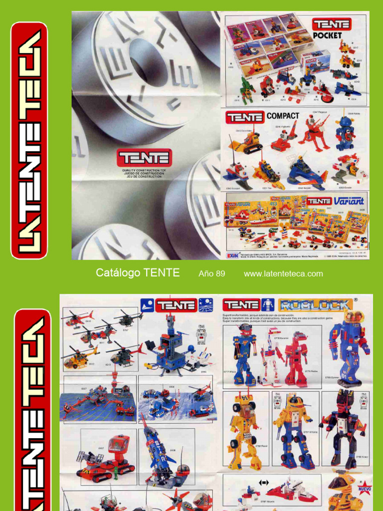 TENTE Catalogo 1989 | PDF