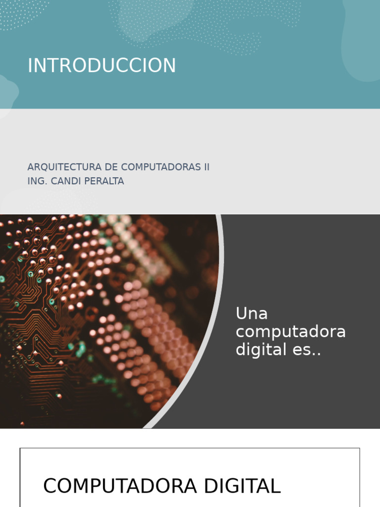 Clase 1 - Introduccion | PDF