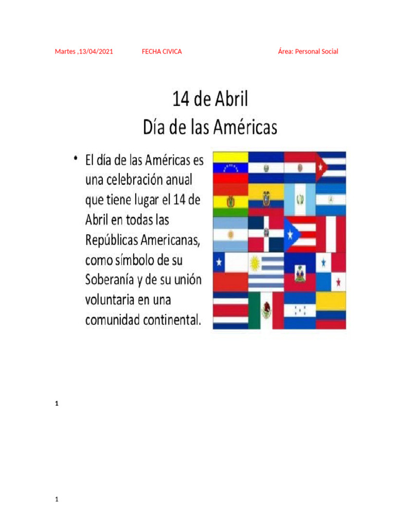 FICHAS DEL DIA DE LAS AMERICAS -PERTENENCIA- INTERSECCION- TUTORIA ...