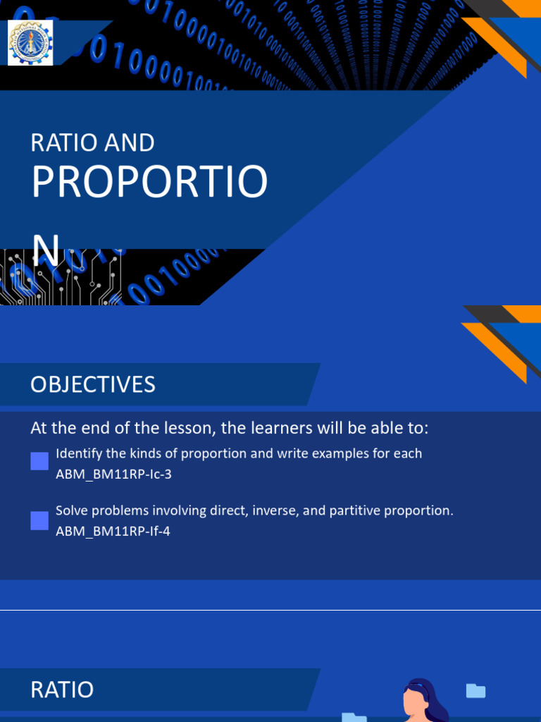 Lesson 2 Ratio and Proportion | PDF