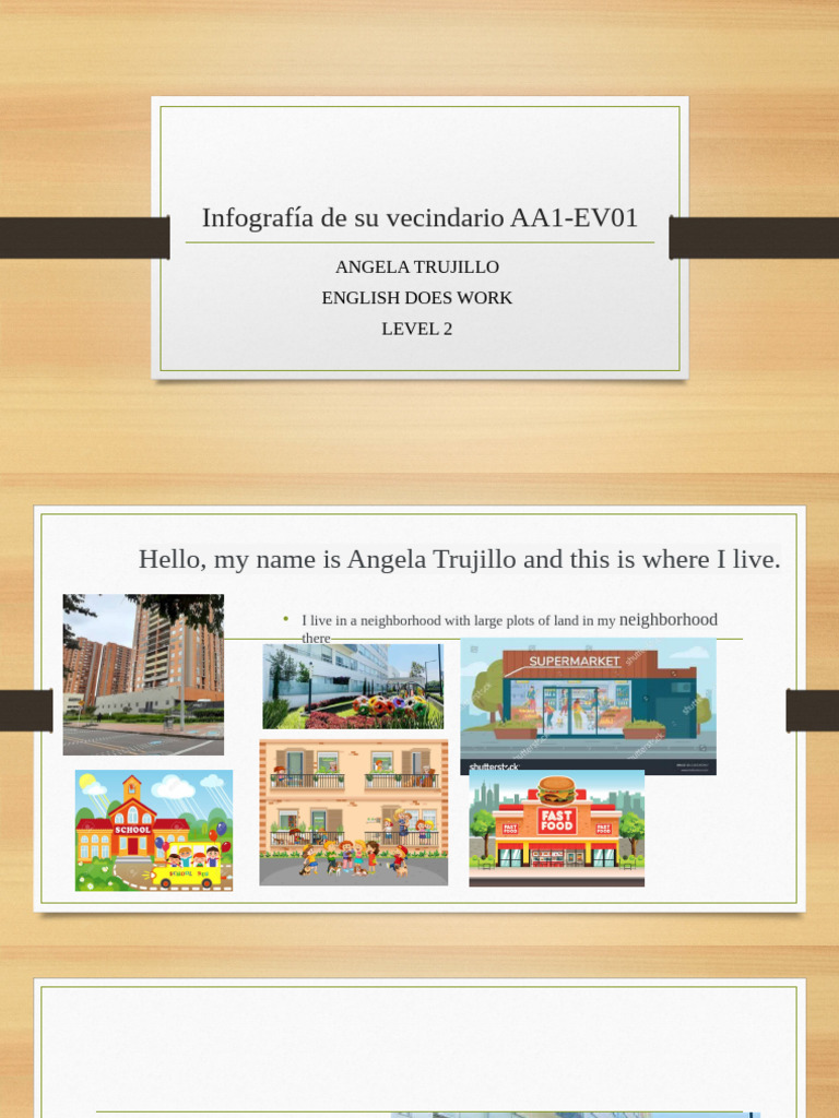 Infografía de Su Vecindario AA1-EV01 | PDF