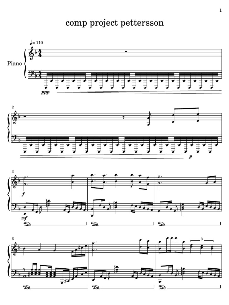 Comp Project Pettersson | PDF