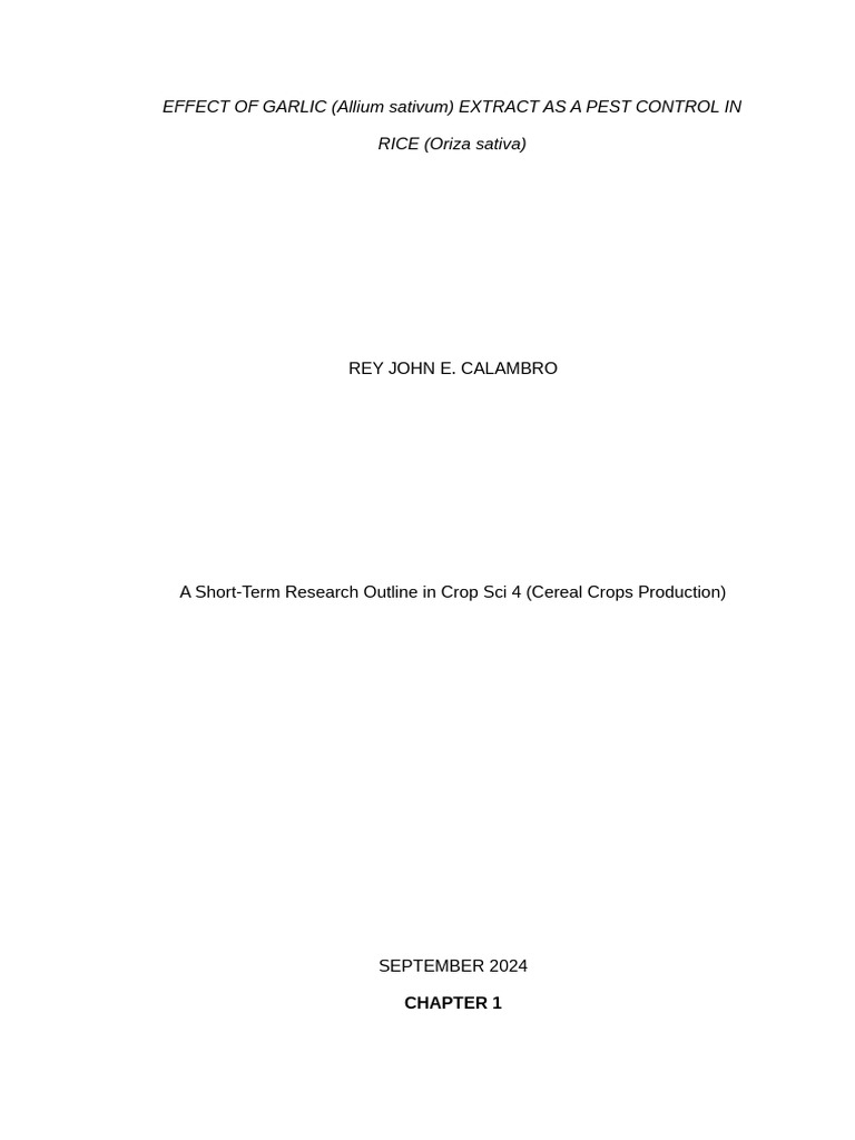 STR Outline Template | PDF