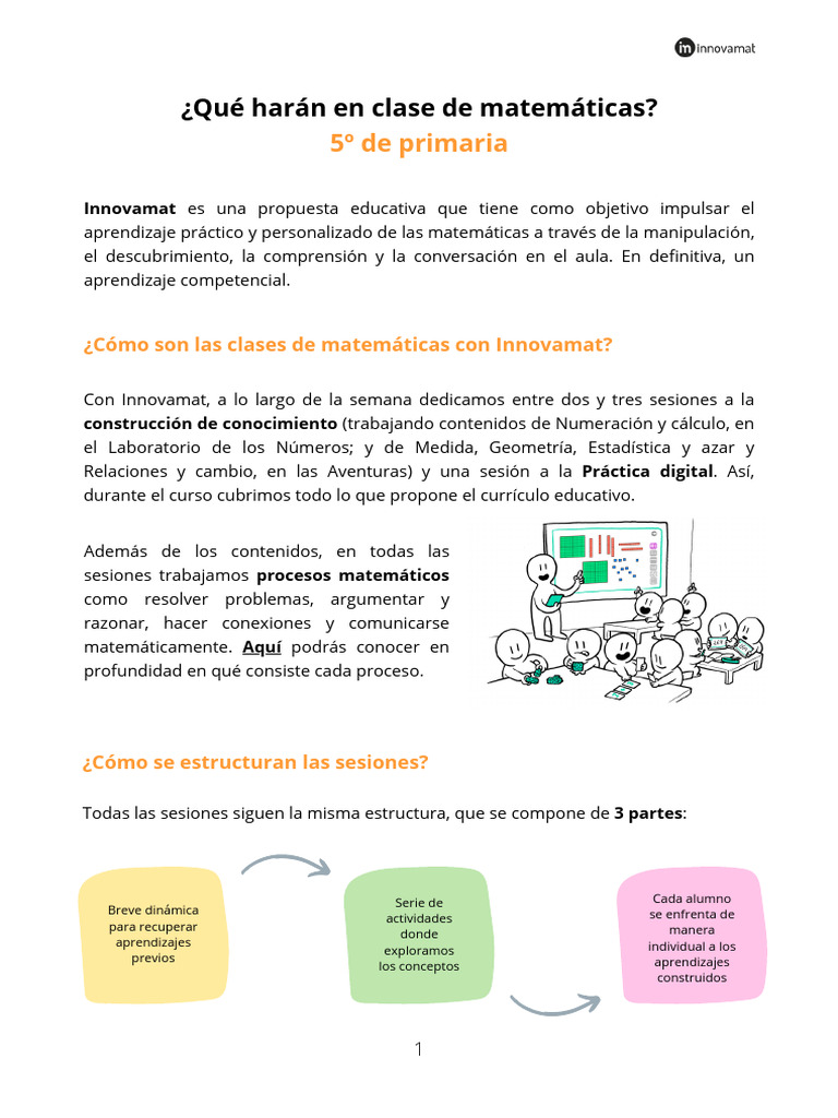 5o de Primaria Innovamat MX | PDF