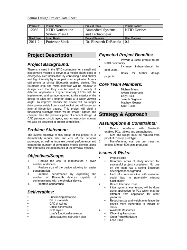 projects-senior-design-project-data-sheet-original | PDF
