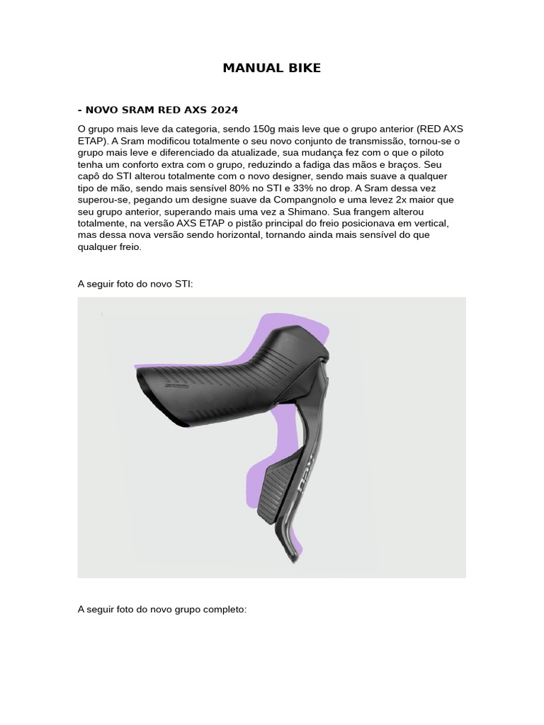 Manual Bike | PDF