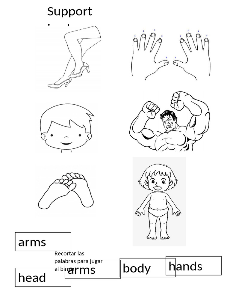 BODY_PARTS__BINGO (2) | PDF