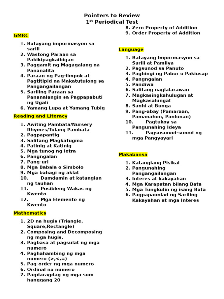 Pointers To Review | PDF