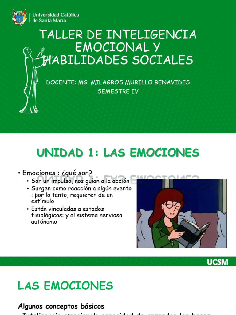 Taller de Inteligencia Emocional y Habilidades Sociales | PDF ...