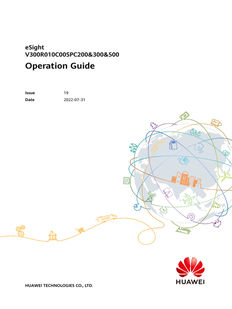 ESight V300R010C00SPC200&300&500 Operation Guide 19 | PDF