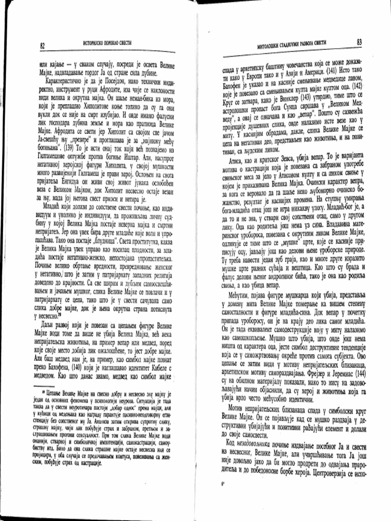 Istorijsko Poreklo Svesti - 40 | PDF