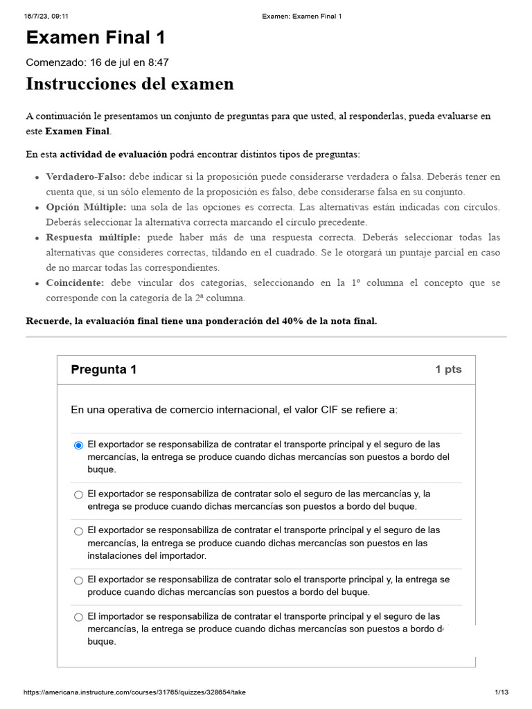 Examen_ Examen Final 1 | PDF