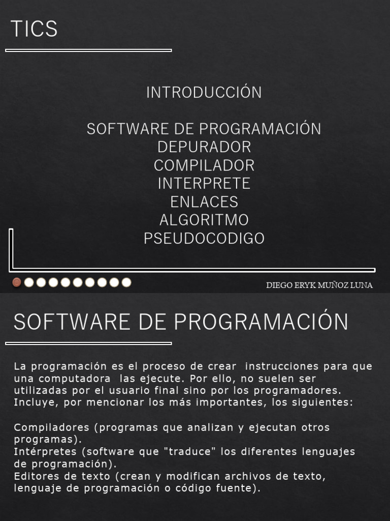 Conceptos Programacion SIN | PDF