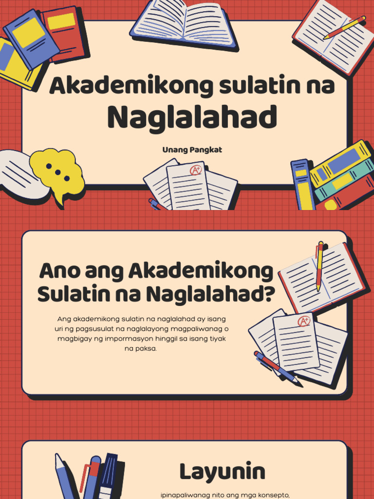 FPL Unang Pangkat Naglalahad | PDF