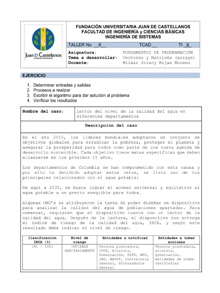 6_Arreglos multidimensionales | PDF