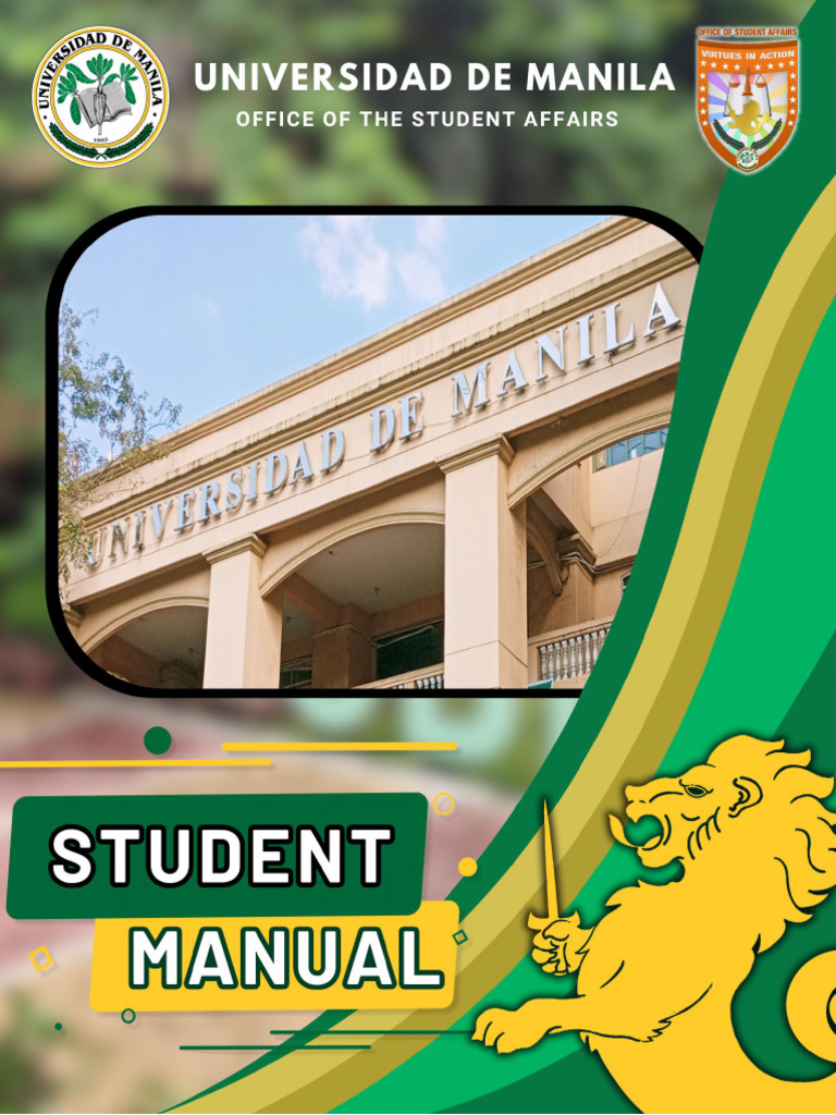 UDM Student Manual | PDF | Students