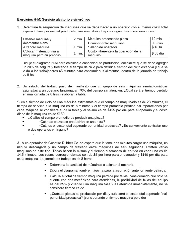 Ejerc Tecnicas Cuantitativas | PDF
