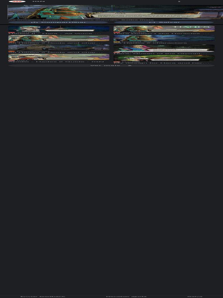 New Designs Hades 2 Hera - Pesquisa Google | PDF