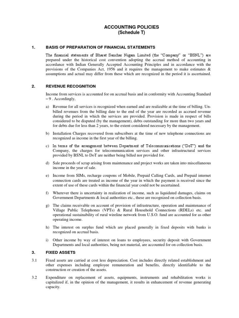 Significant Accounting Policies | PDF