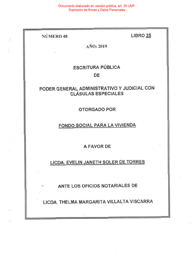 Respuesta 98-2021 Modelo de Poder General Judicial Final | PDF