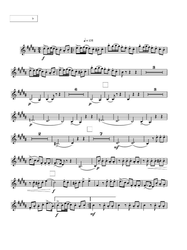 Cancion de Palomax - Clarinet in BB 2 | PDF