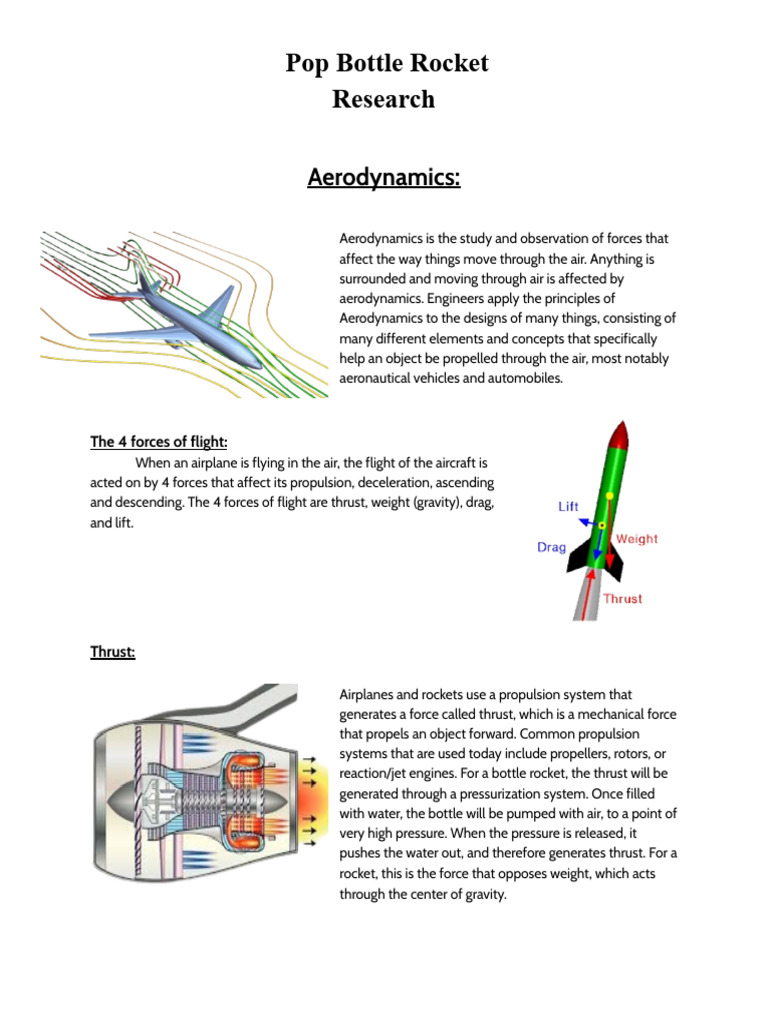 Pop Bottle Rocket Research-Ruichen | PDF