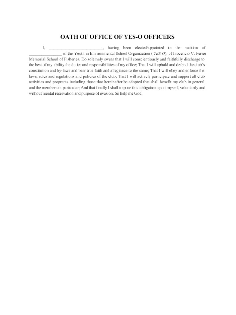 Oath 3 | PDF