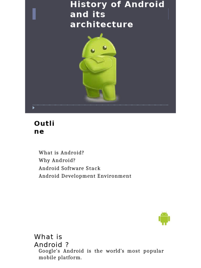 Android-Architecture | PDF Android-Architecture | PDF