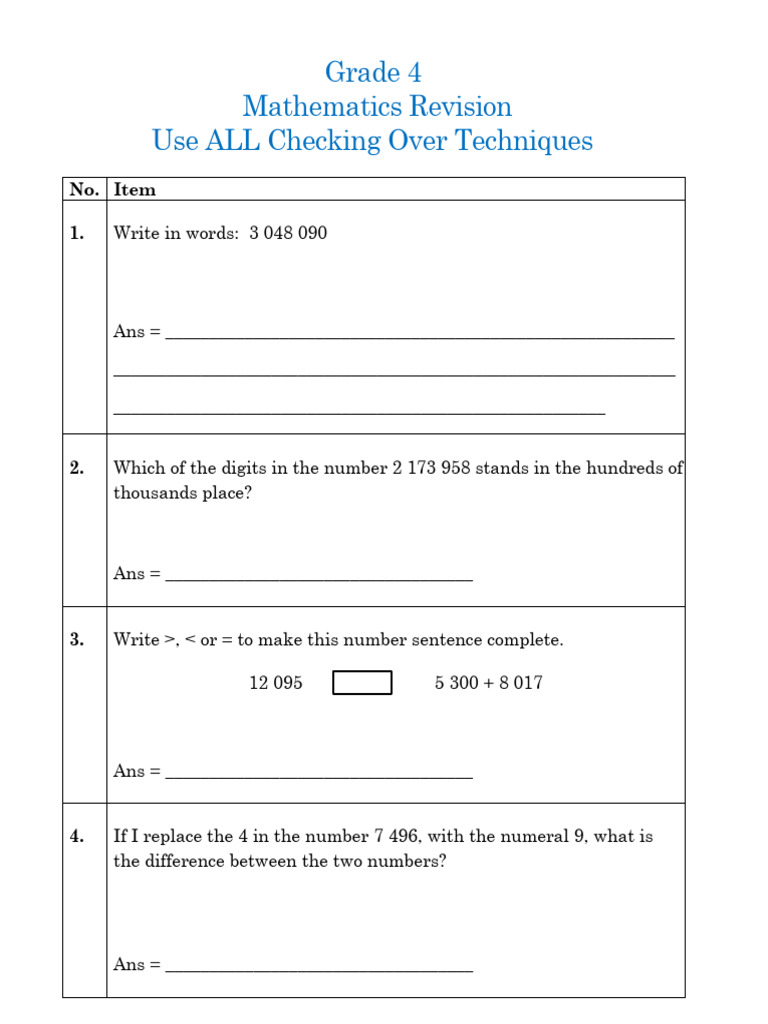 revision_homework_sheet | PDF