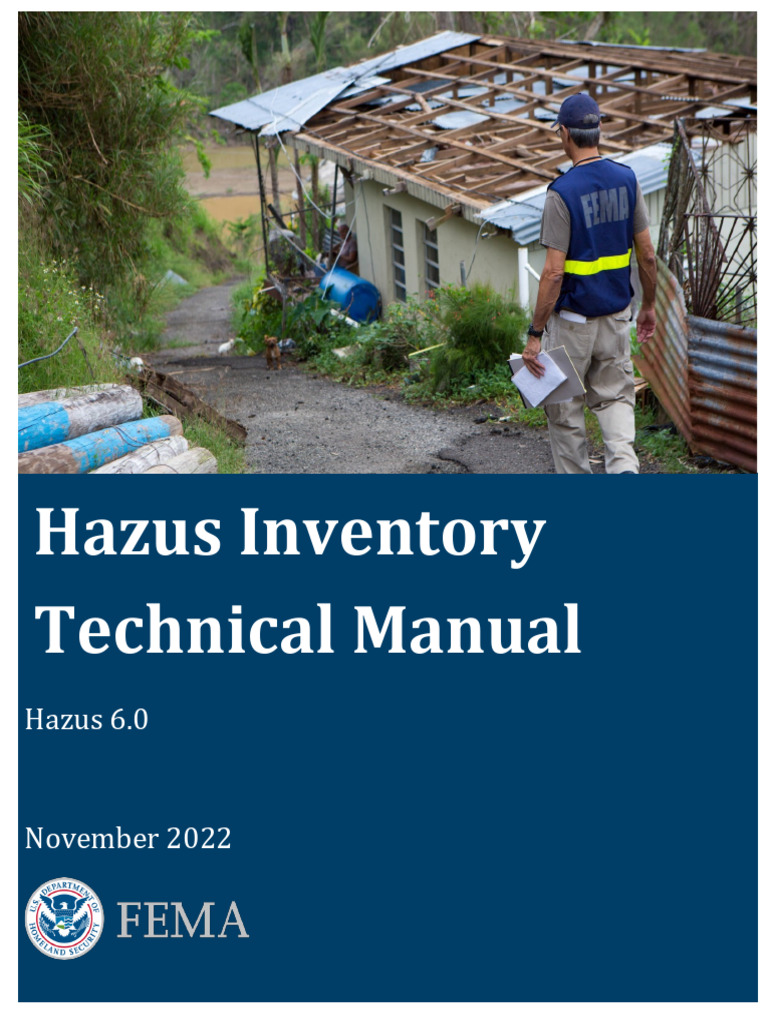 FEMA Hazus 6.0-Hazus Inventory Technical Manual | PDF