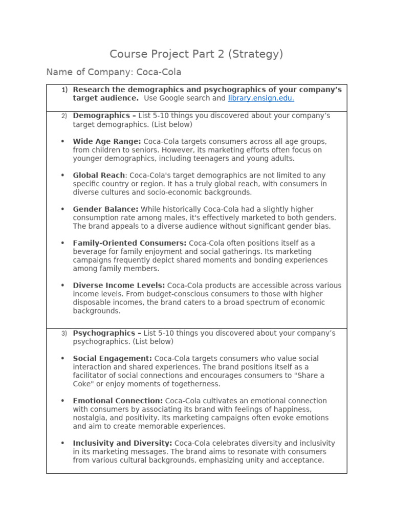 Project - Strategy | PDF