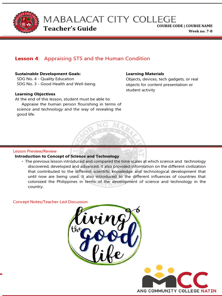 STS-TG-week-7-8 | PDF