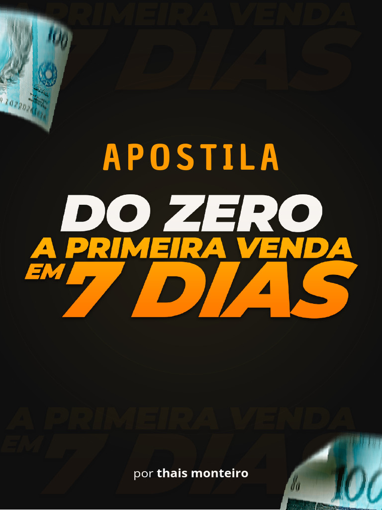 Apostila Do Zero a Primeira Venda | PDF