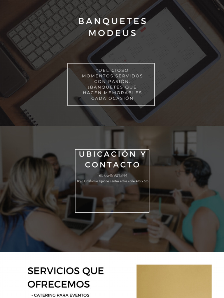 Proyecto Banquetes Modeus | PDF