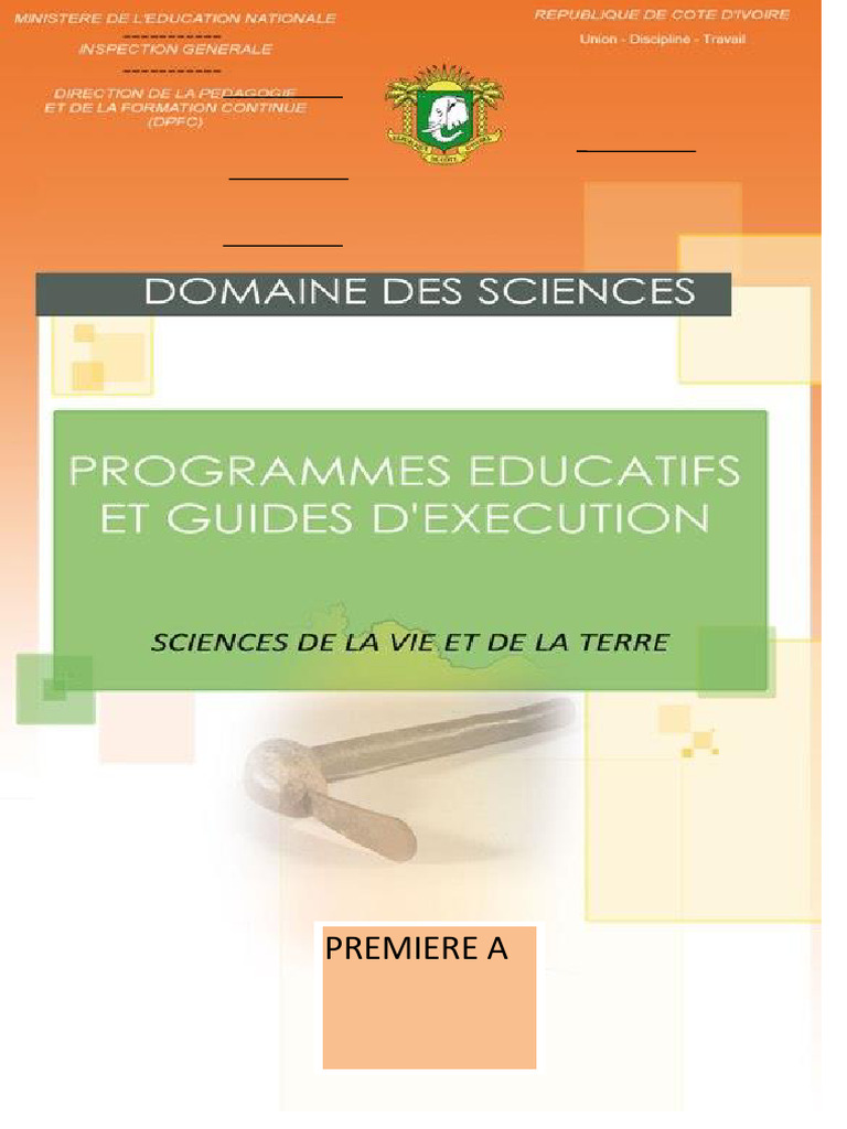 Programme Premiere A | PDF