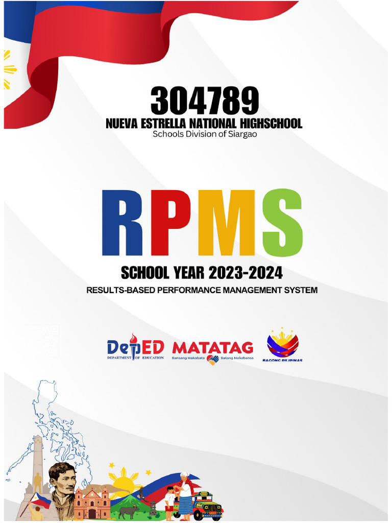RPMS cover page front and back | PDF