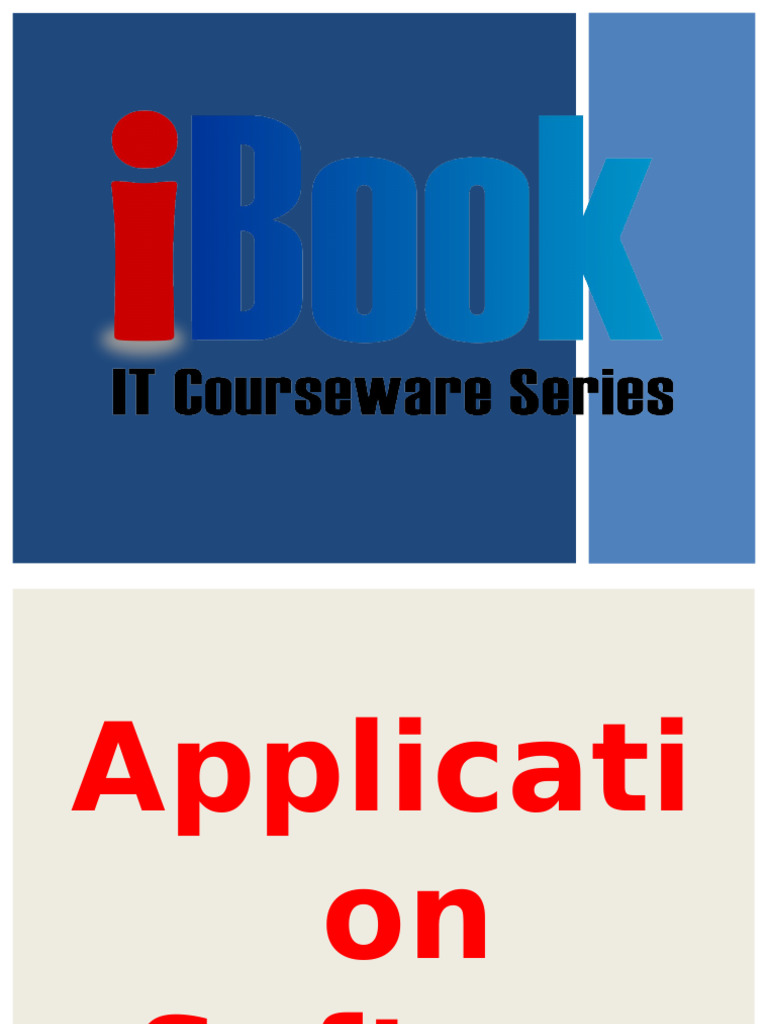 Lesson#1.2 Application Software Lesson | PDF