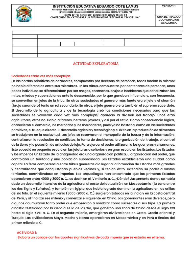 Histotia Quinto #1 | PDF