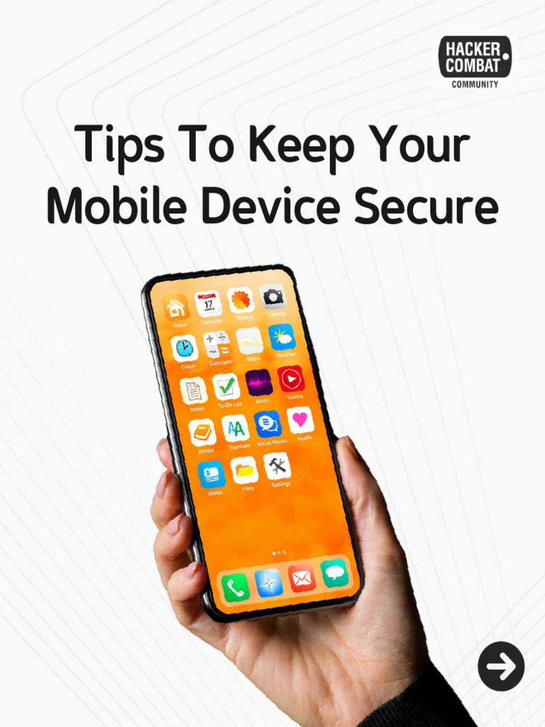 Mobile Device Security Tips | PDF | Security | Computer Security