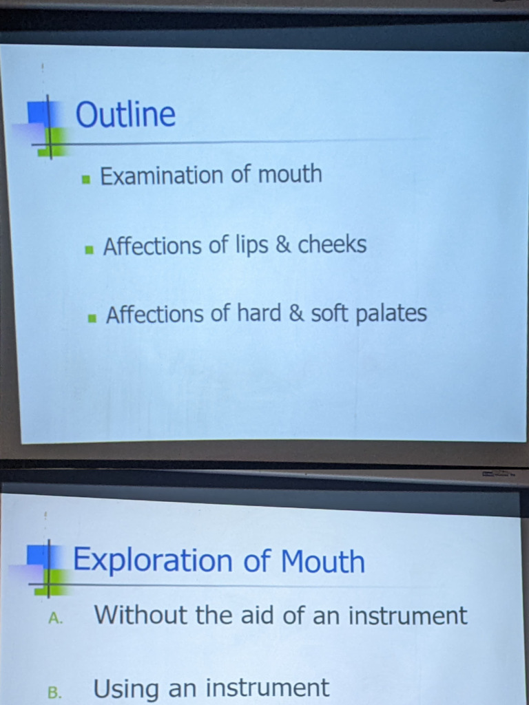 VSR Theory 20-01-23 Affections of Mouth | PDF