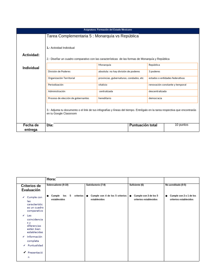 Tarea Complementaria 5 | PDF