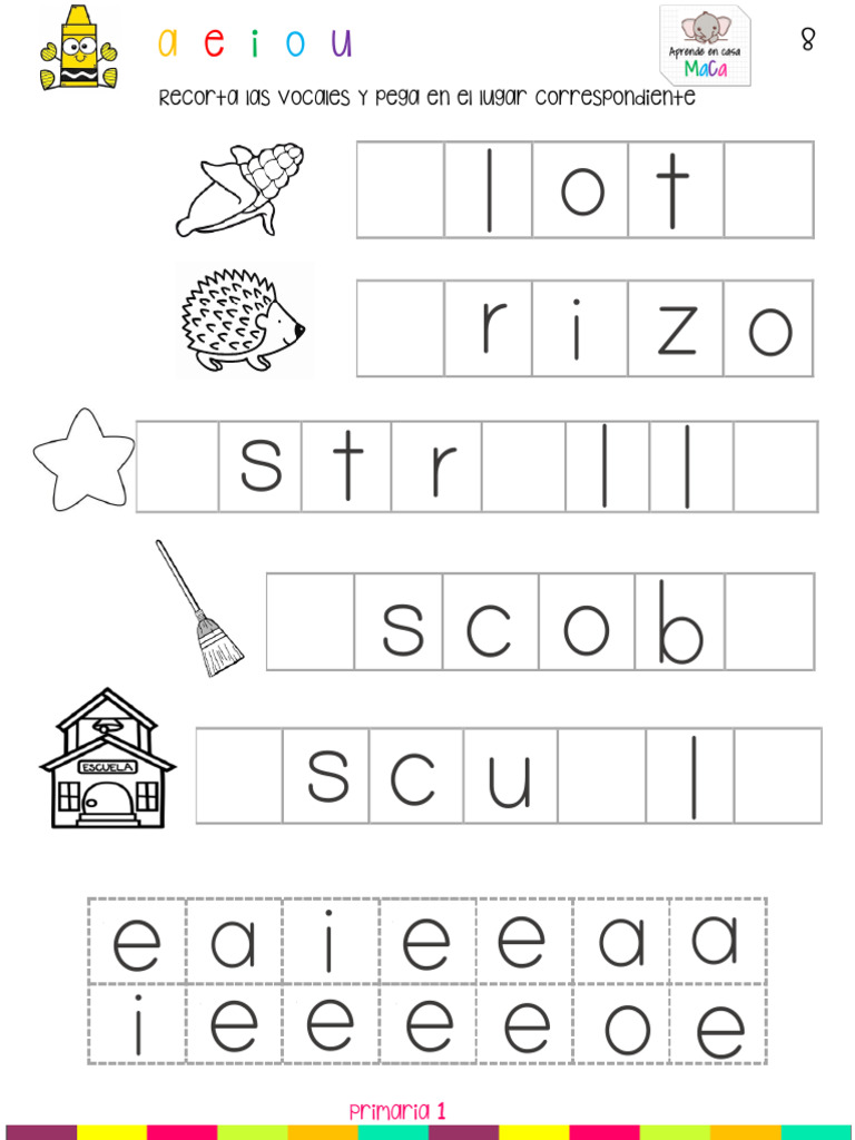 Primer Grado Lecto-esctitura Exclusivo MaCa-10 | PDF