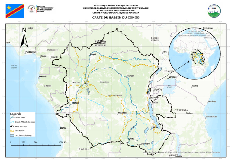 Congo Basin Map | PDF