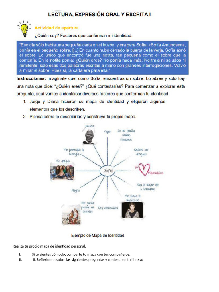Mapa de Identidad Personal 2 | PDF