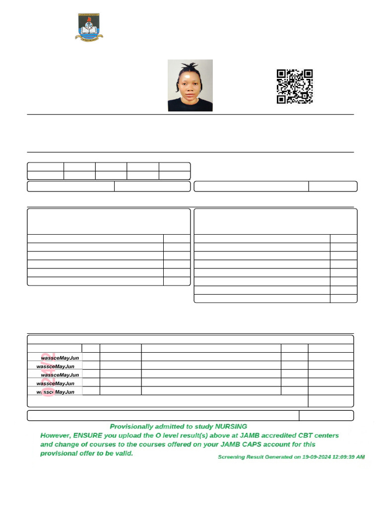 SCREENING REPORT | PDF