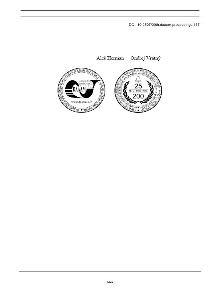 D S P W U I C: Etermination of The Imulation Arameters of The Axes Sed in Nvestment Asting | PDF