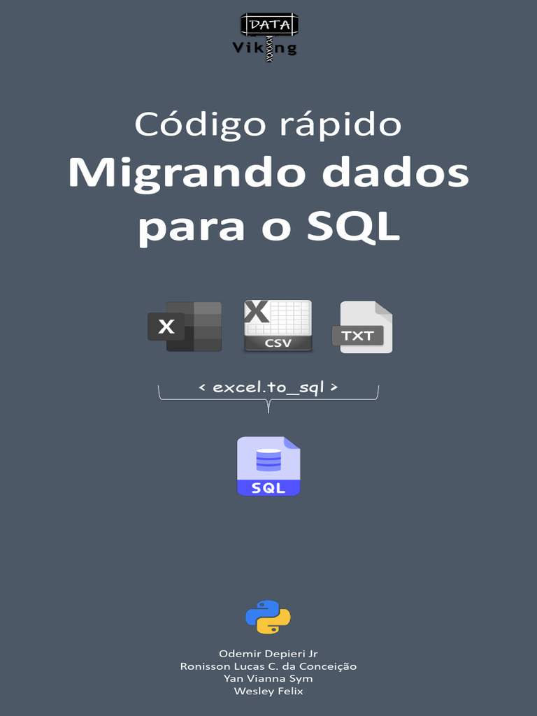 E Book Migrando Dados para o SQL 1678763449 | PDF
