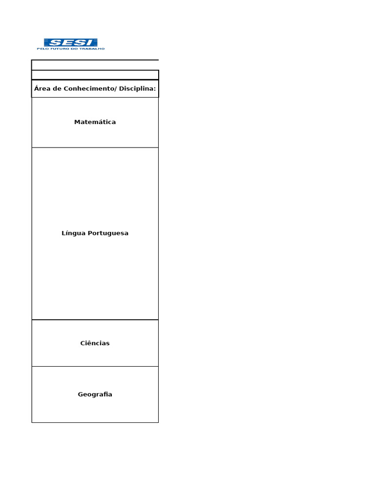7º Ano - Mapa de Controle - 2º Bimestre | PDF