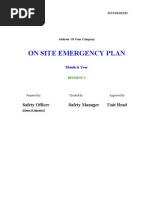 IMS CP 920 Excavation Rescue Plan | PDF | Emergency | Emergency Management